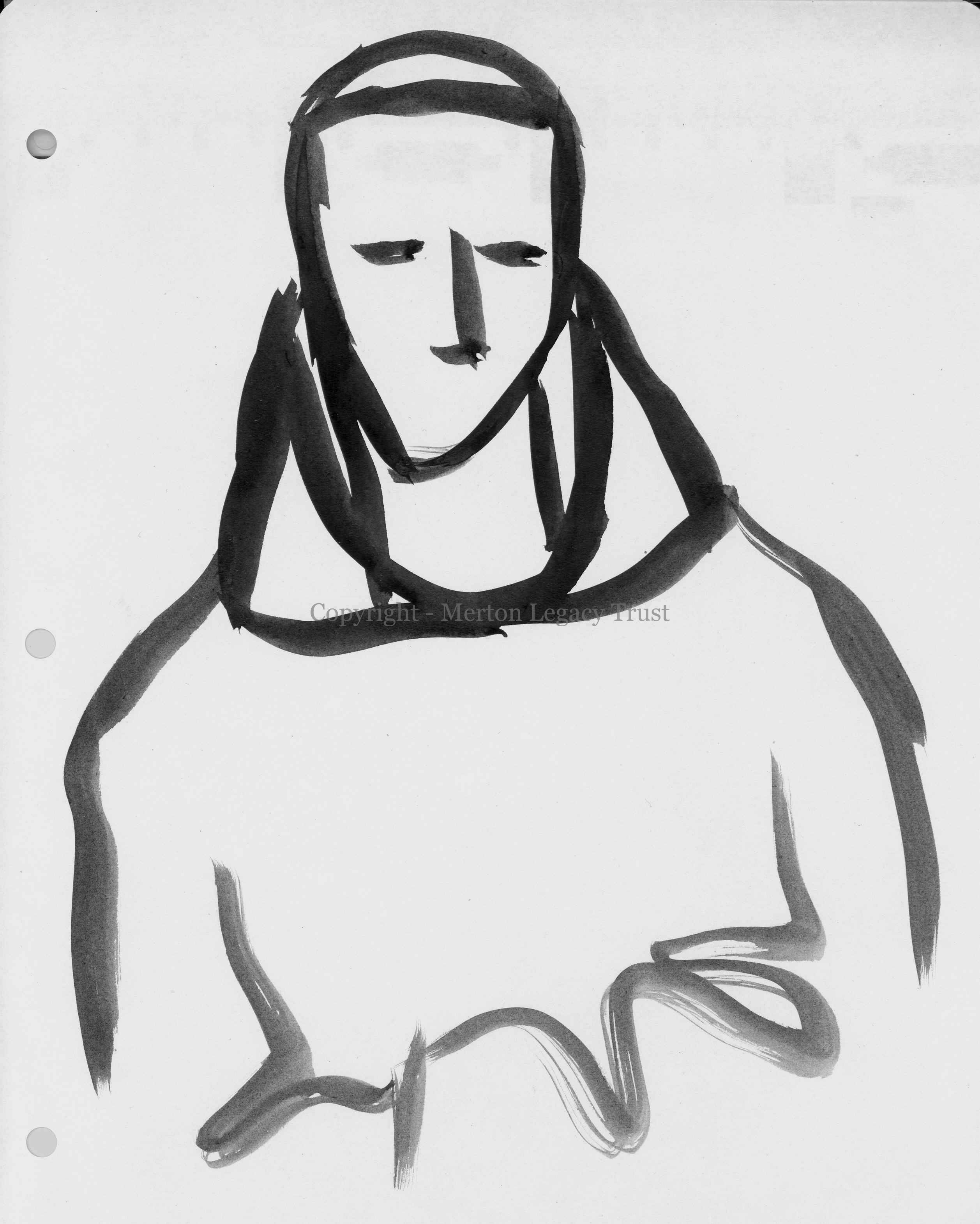 Merton Center - Thomas Merton Drawings