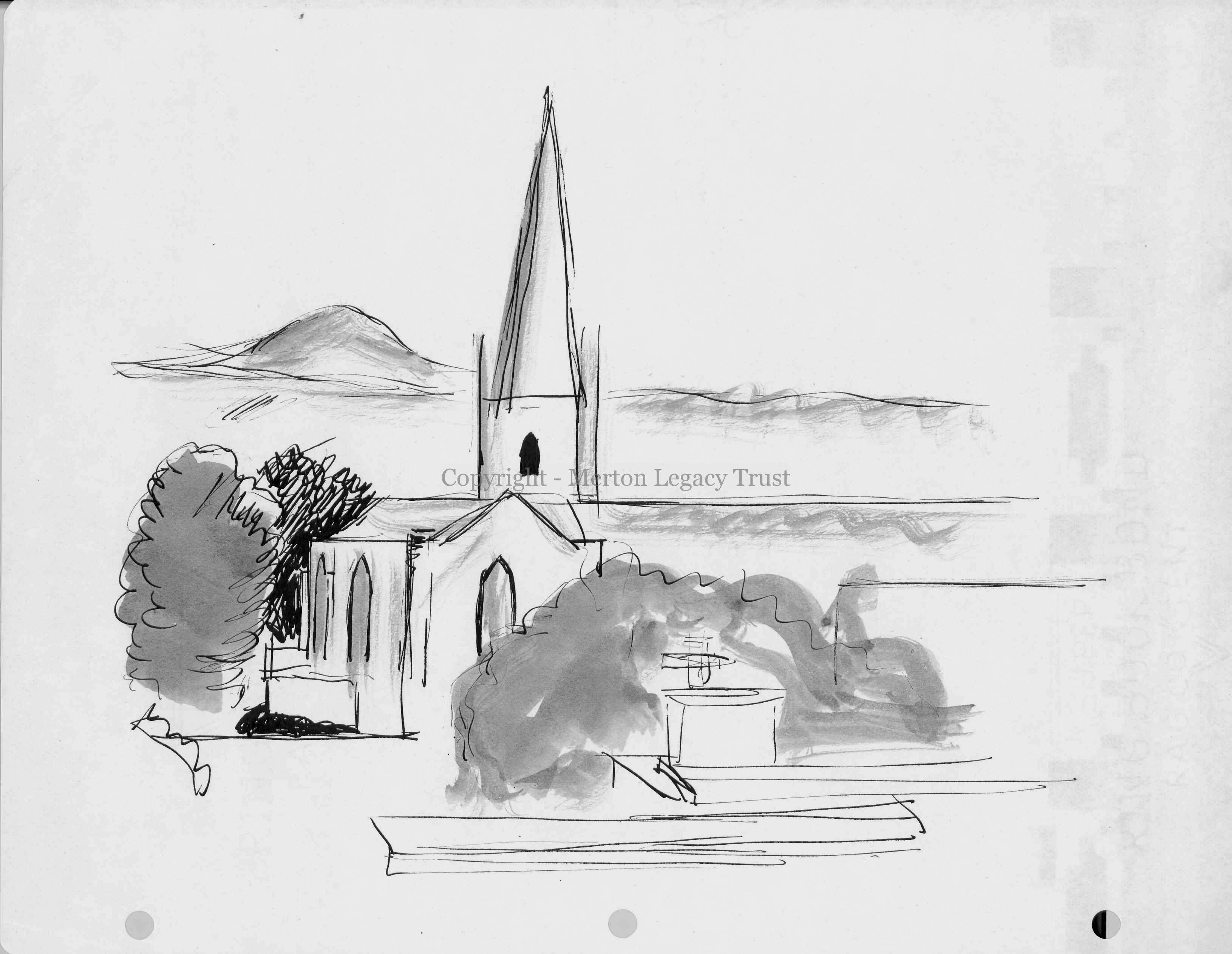 Merton Center - Thomas Merton Drawings